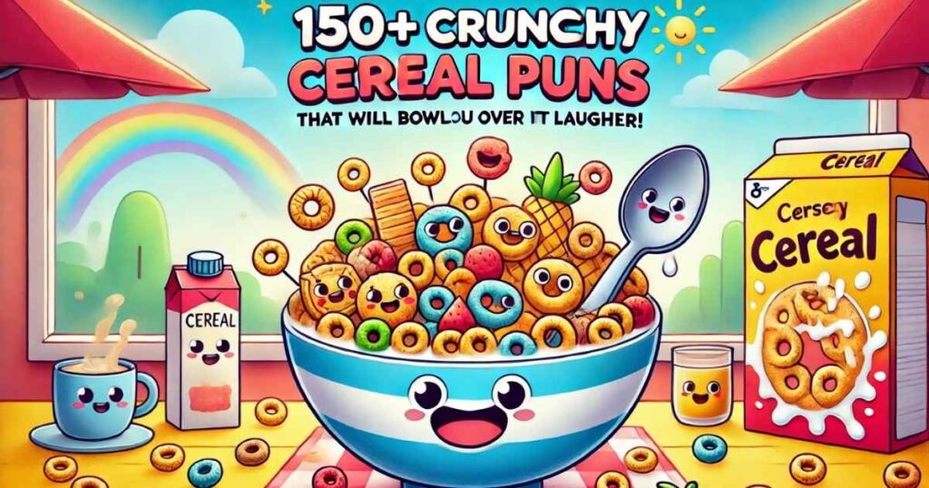150+ Crunchy Cereal Puns That Will Bowl You Over with Laughter!
