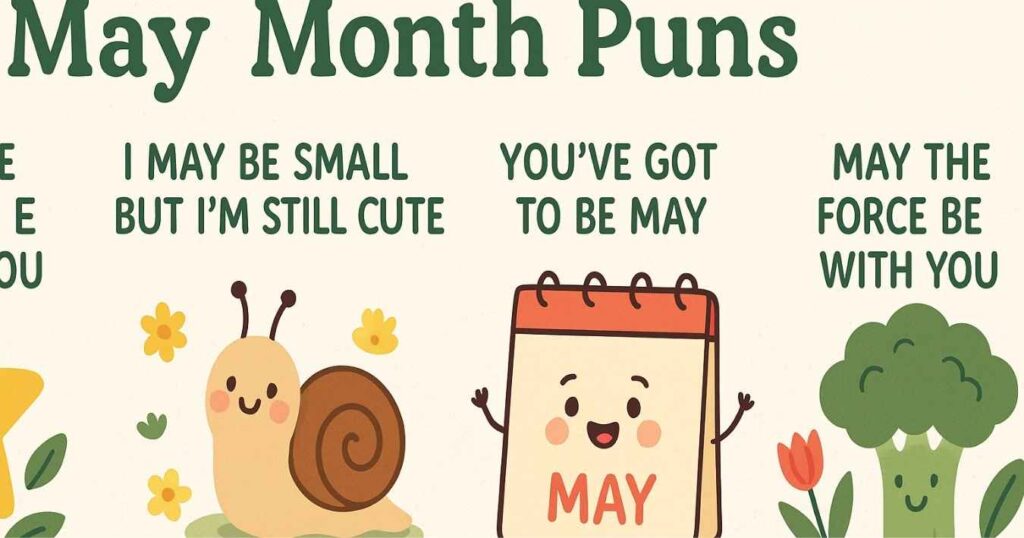 150+ May Puns That’ll Make You Bloom With Laughter This Spring