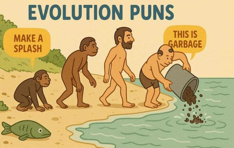 150+ Evolution Puns & Jokes That Will Crack You Up Instantly