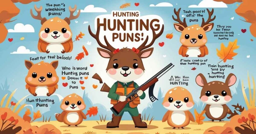 147+ Best Hunting Puns to Make You Laugh Like a Wild Buck