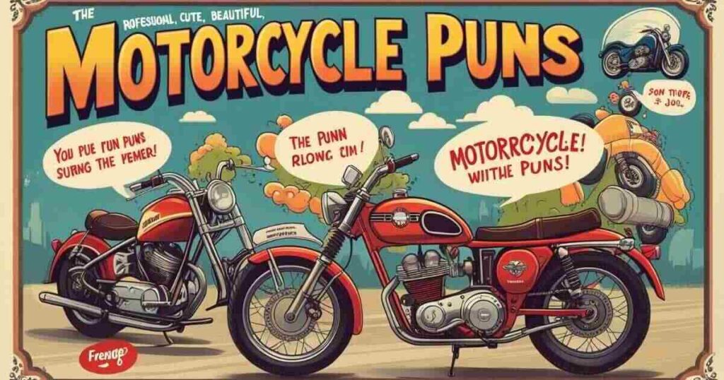 147+ Motorcycle Puns and Jokes to Fuel Your Laughter Ride