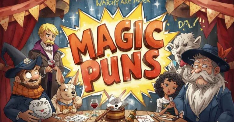 147+ Magic Puns That Are Spellbinding and Funny for Every Occasion