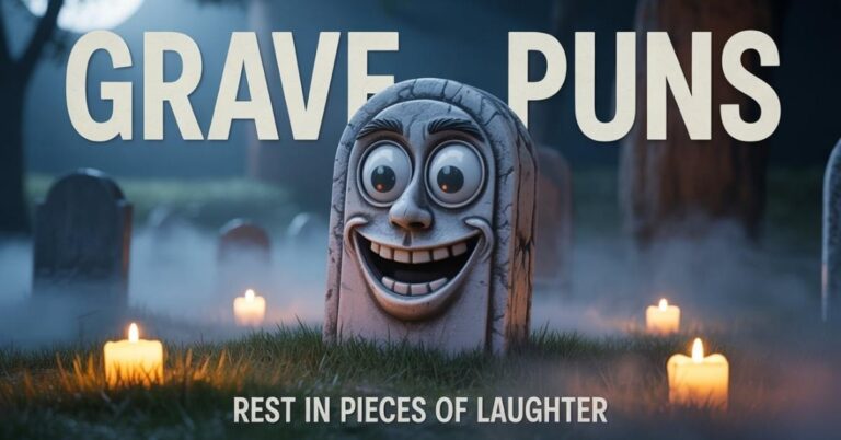 Dig Into Laughs With These 147+ Hilariously Grave Puns